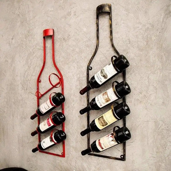 Wandmontierter Flaschenhalter für Wein | Bar Tools - Bontirebouchon